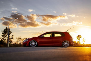 2017 Volkswagen Golf GTI - Rotiform FLG - Silver | Wheel Pros